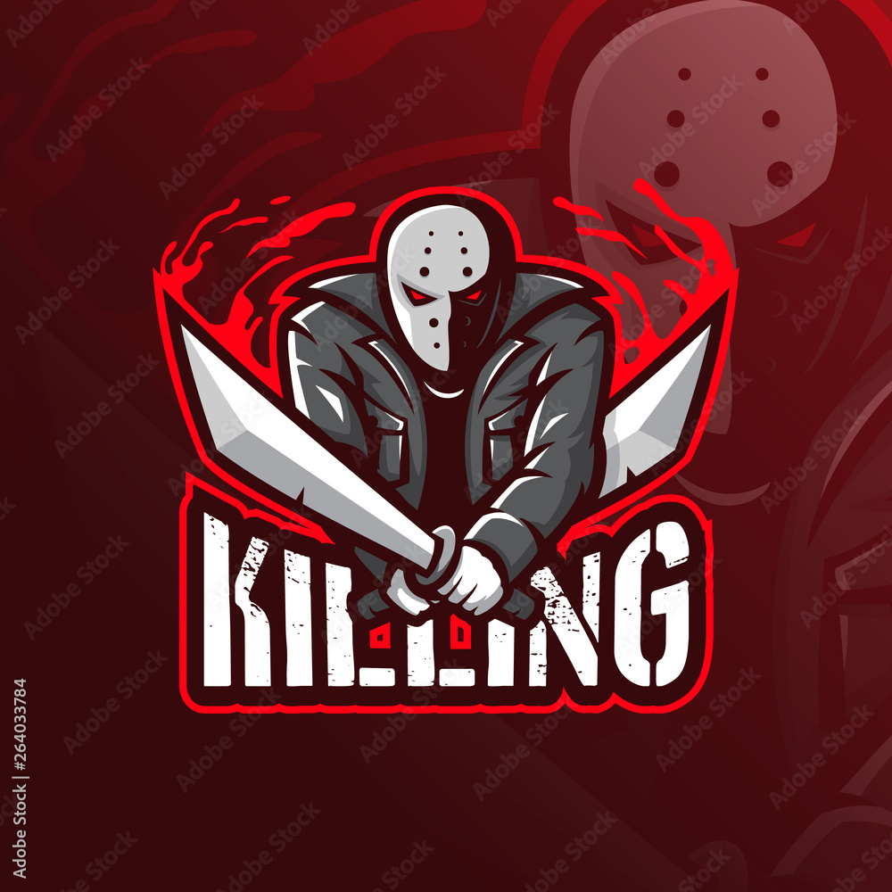 jason mascot logo design vector with modern illustration concept style ...