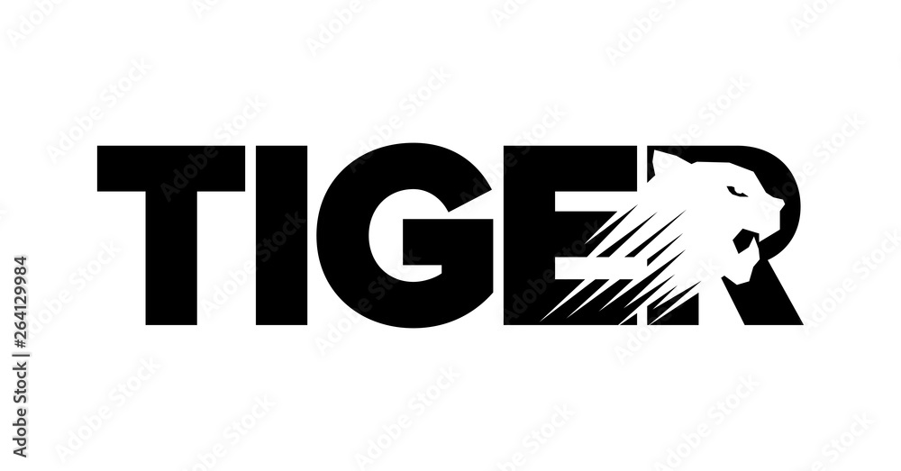 Tiger Logo Letter Stock Vector | Adobe Stock