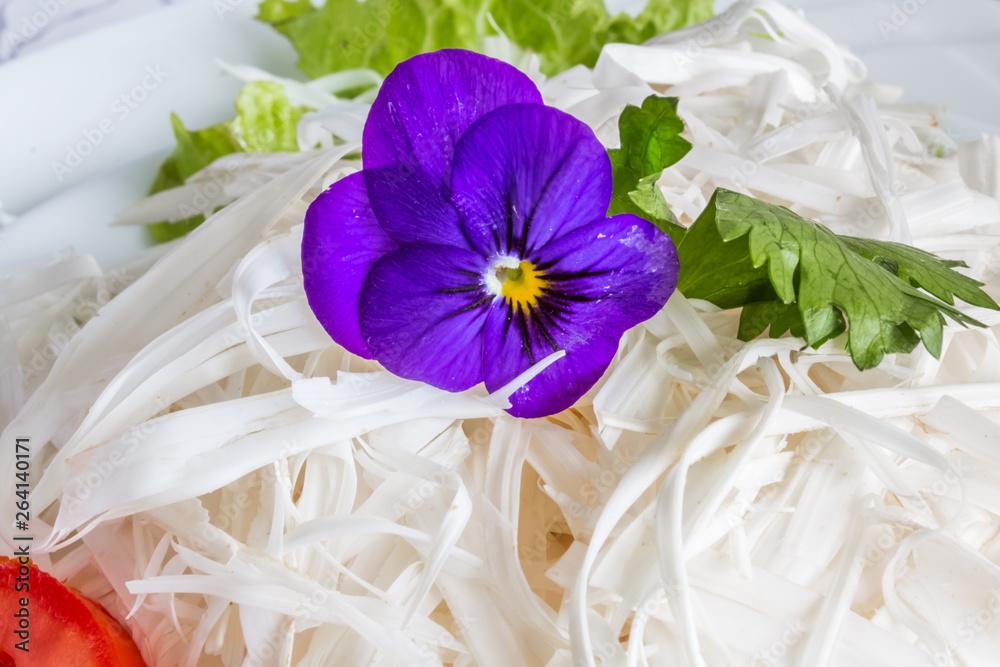 Salade de palmiste , île de la Réunion Stock Photo | Adobe Stock