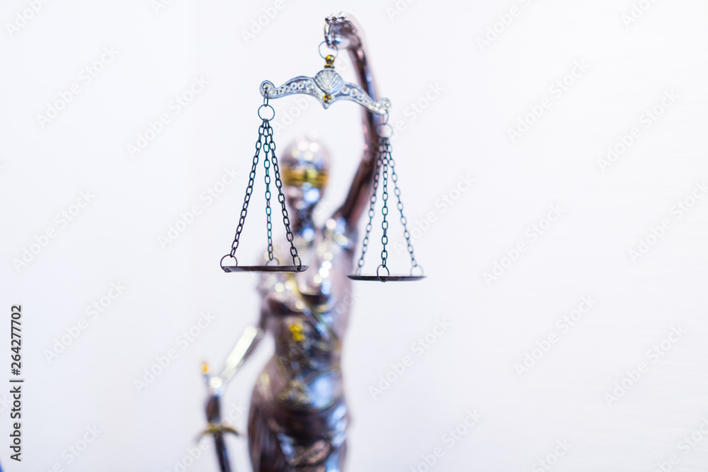 Statuette of Justice - Themis, ancient Greek goddess of divine law ...