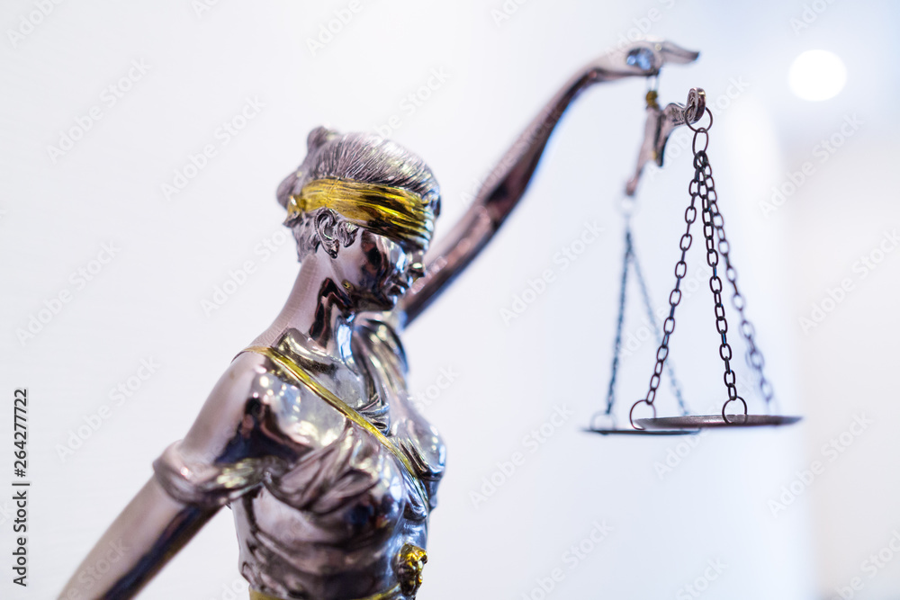 Statuette of Justice - Themis, ancient Greek goddess of divine law ...