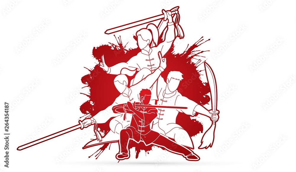 Group Of People Fighting