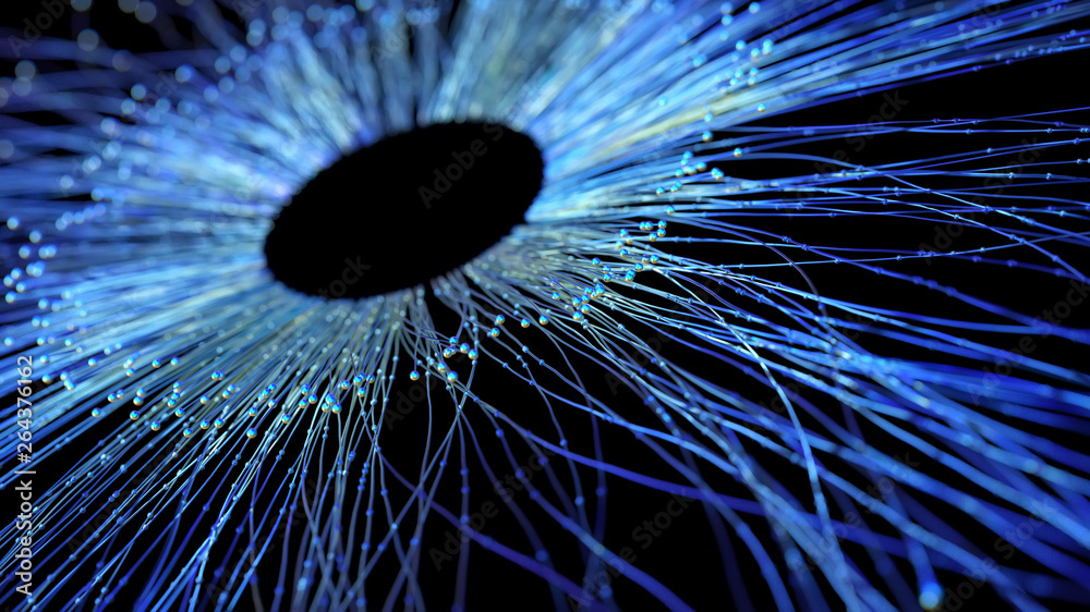 abstract radial fiber structure Stock Illustration | Adobe Stock