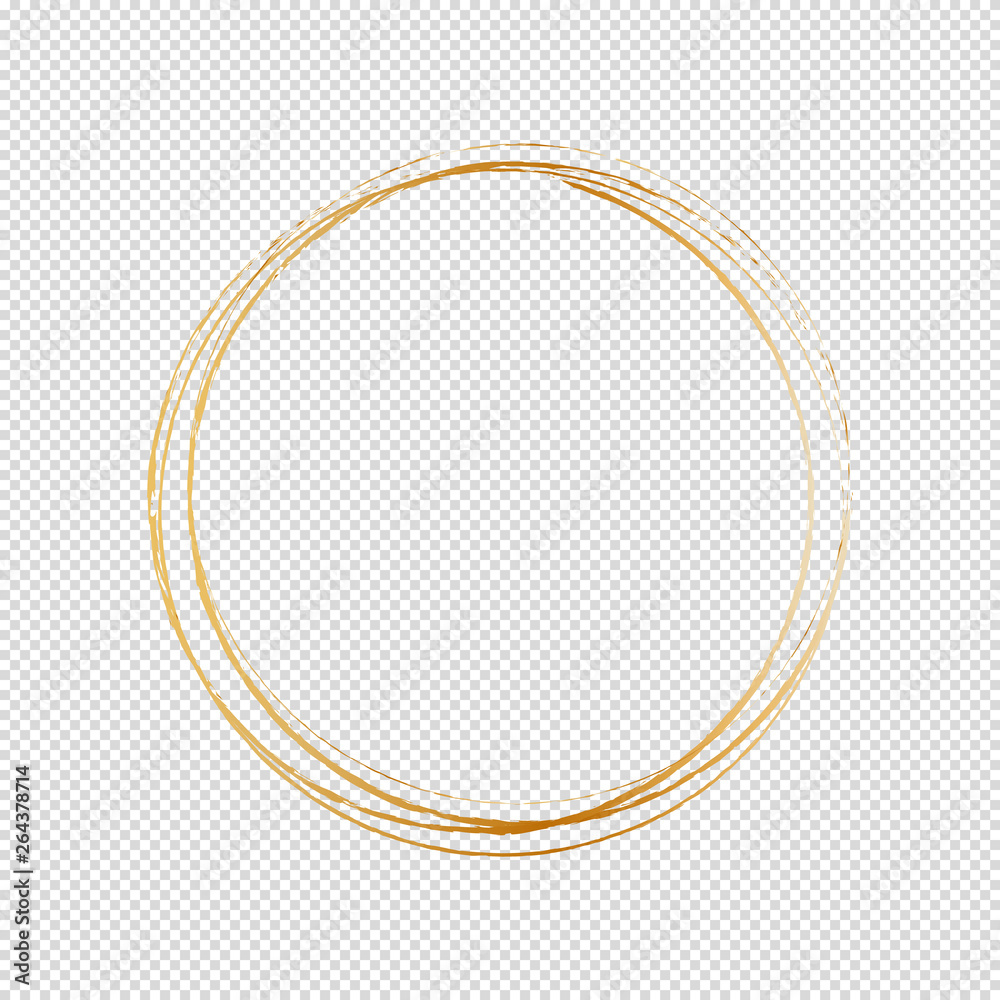 round frame isolated on white background Stock Vector | Adobe Stock