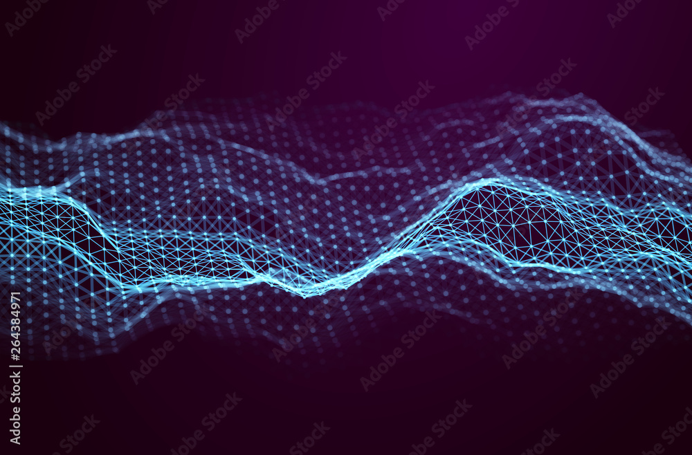 Business inteligence technology background. Binary code algorithms deep ...