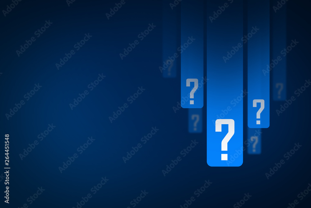 Question mark background Stock Illustration | Adobe Stock