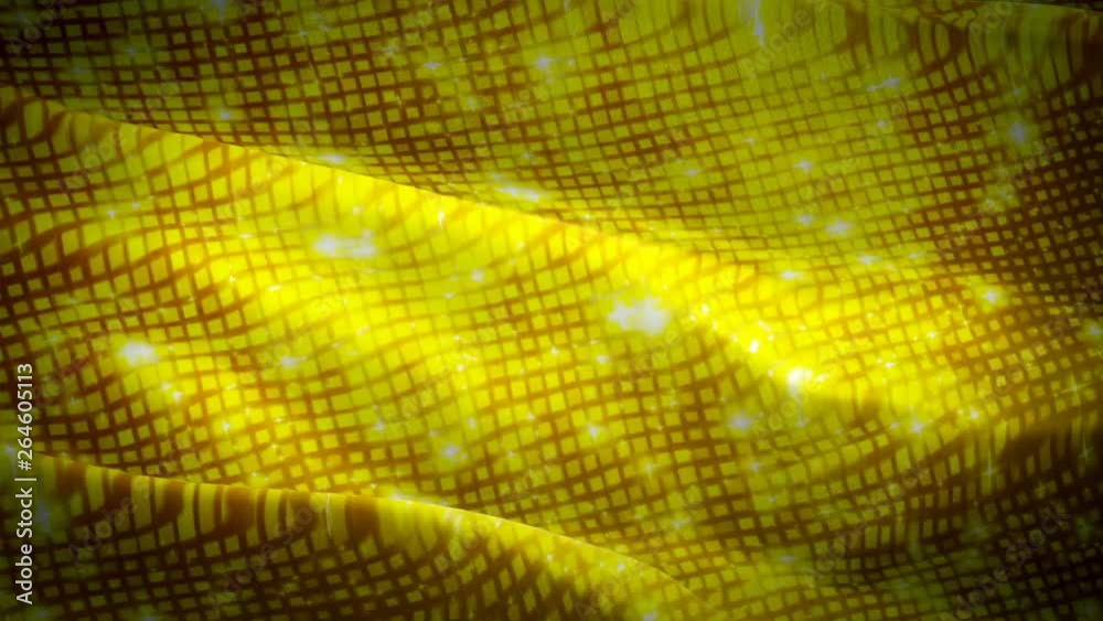 Golden background and sparkles, animation. Abstract glitter lights ...