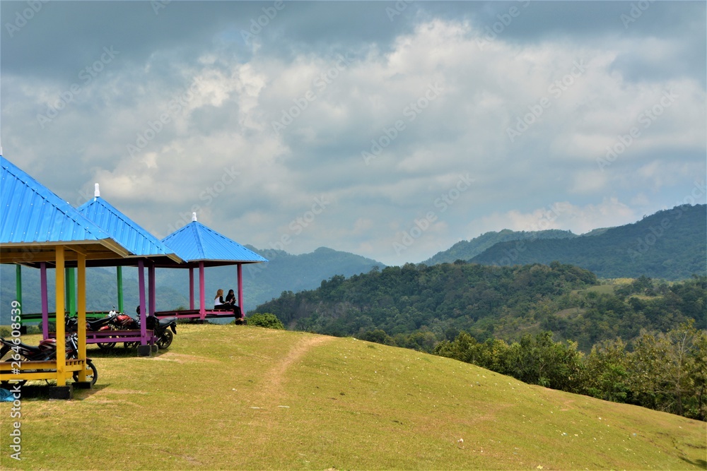beautiful hills in south Sulawesi Indonesia Stock Photo | Adobe Stock