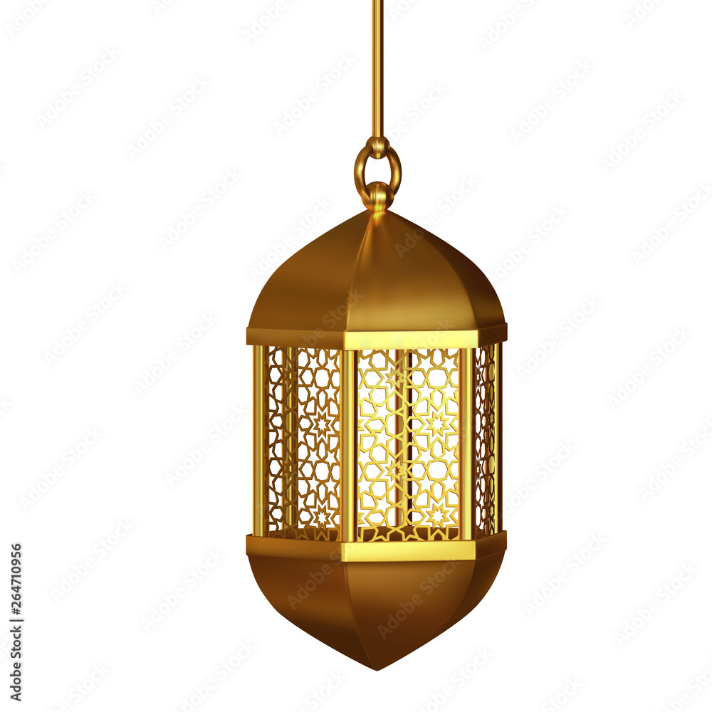 Gold vintage lanterns Stock Vector | Adobe Stock