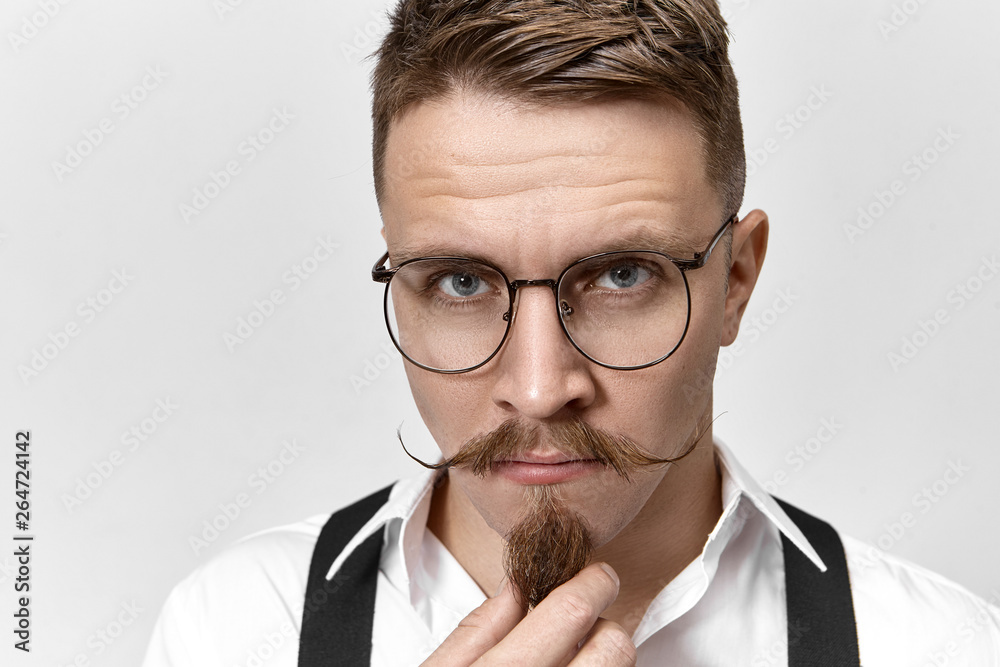 Goatee With Mustache