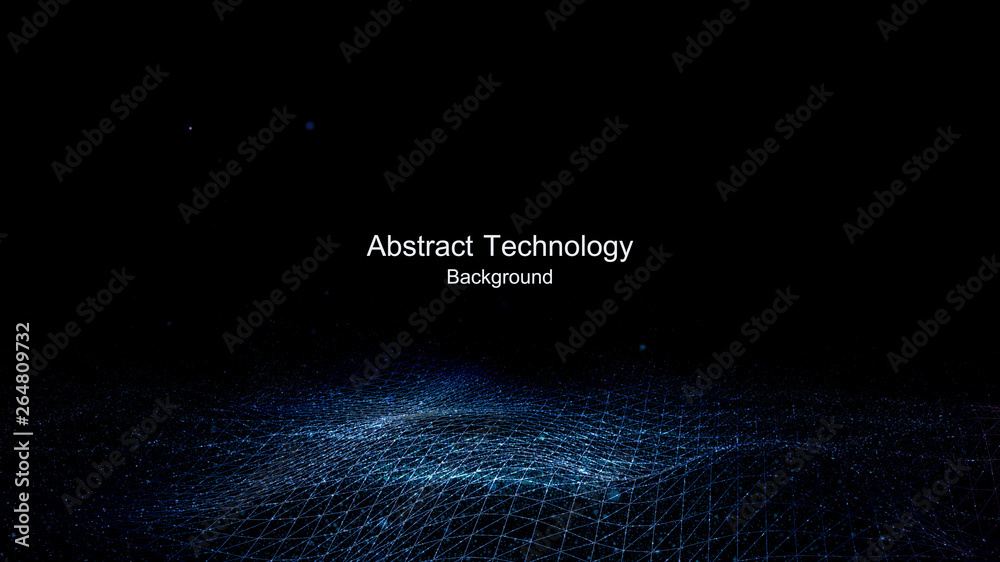 abstract technology background with light effect Stock Illustration ...