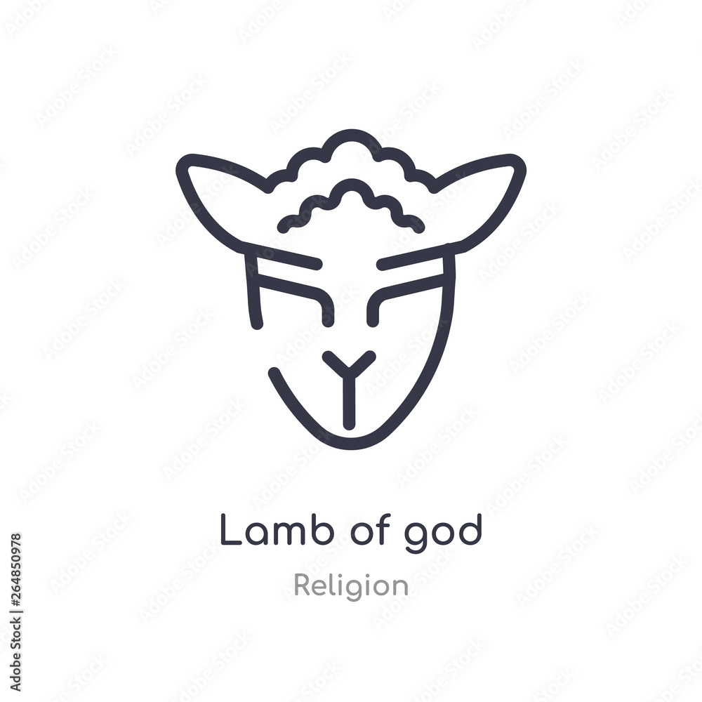 Lamb Of God Logo Vector