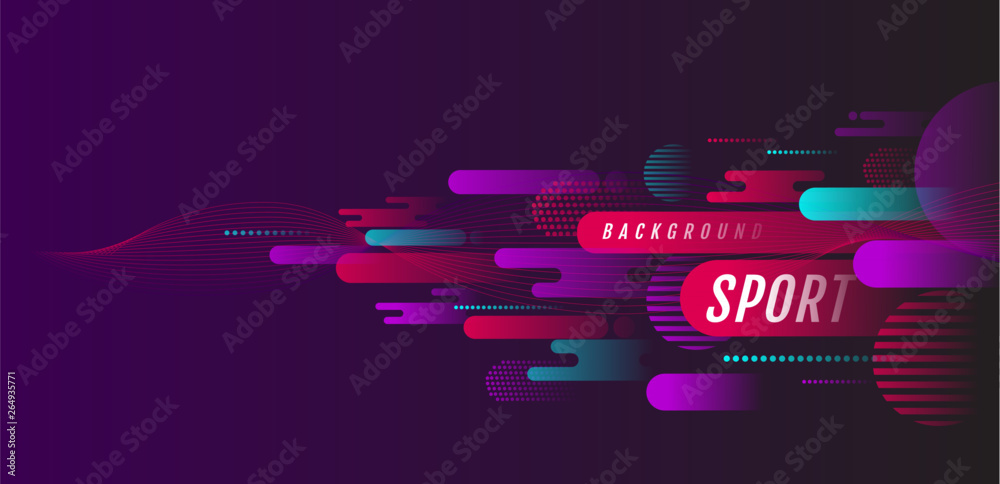 Abstract Sport Background, active motion, Dynamic, vector illustration ...