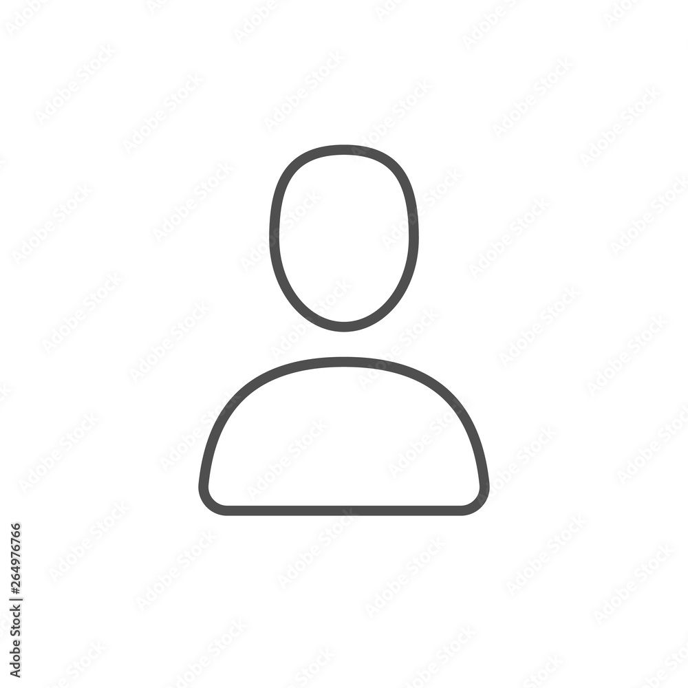 Person icon, people vector sign, flat design for web, website, ui ...