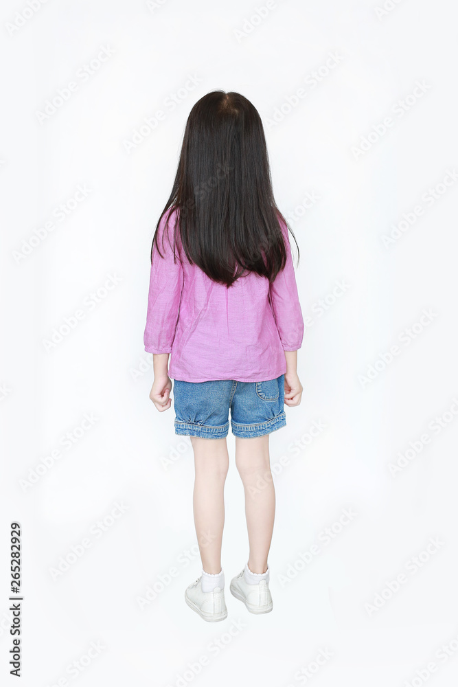 Child Standing Back