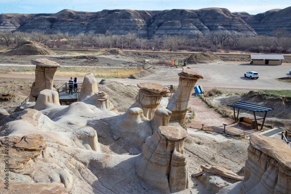 Drumheller HooDoos is a 0.5 kilometer heavily trafficked loop trail ...