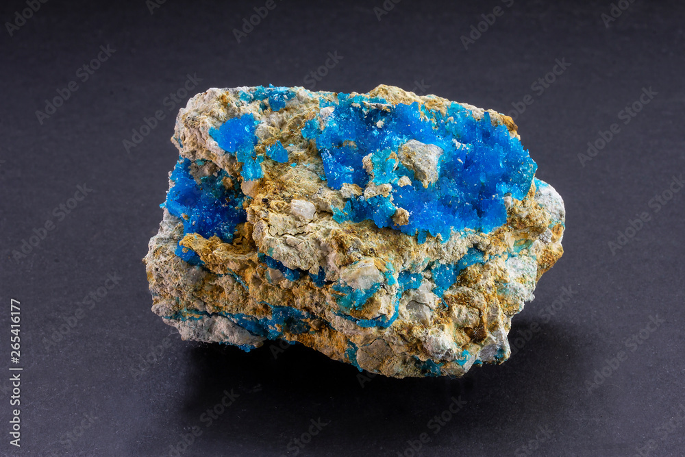 Chalcophyllite Blue Crystal From New Mexico Usa A Very Rare