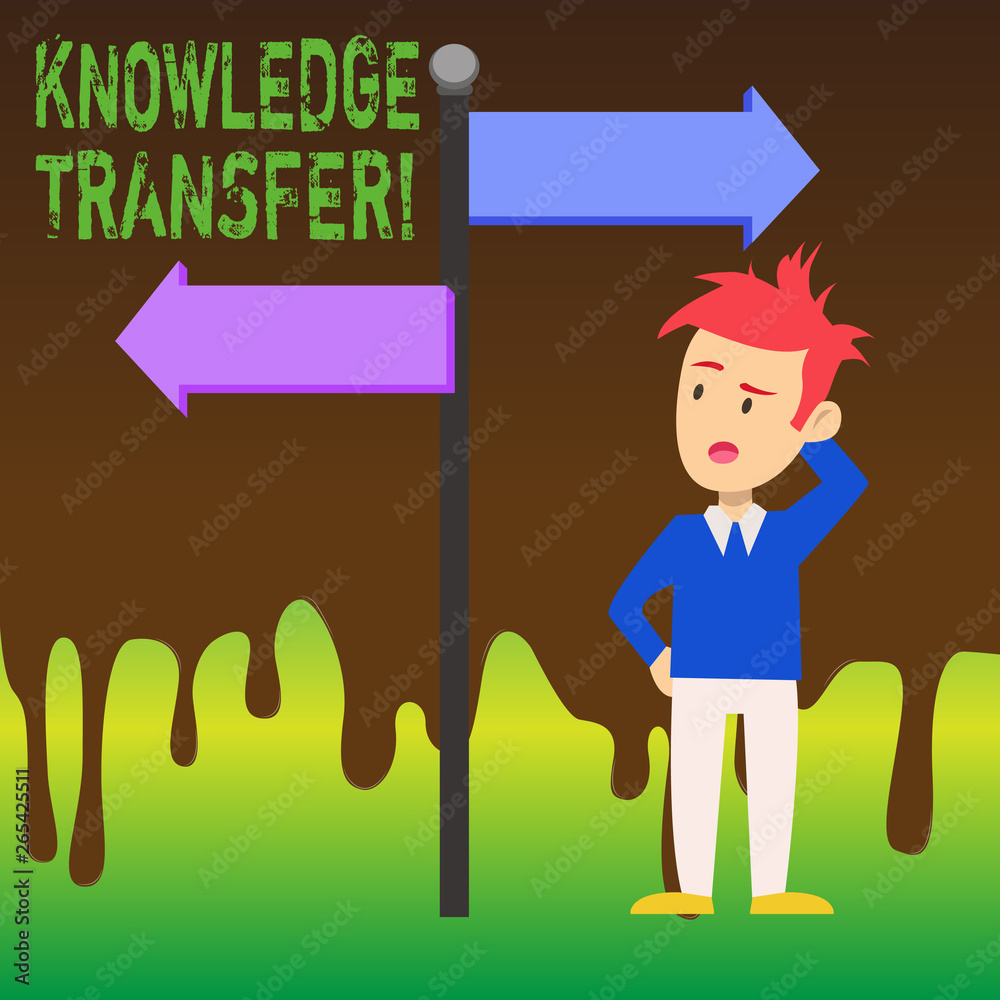 Word writing text Knowledge Transfer. Business photo showcasing sharing ...