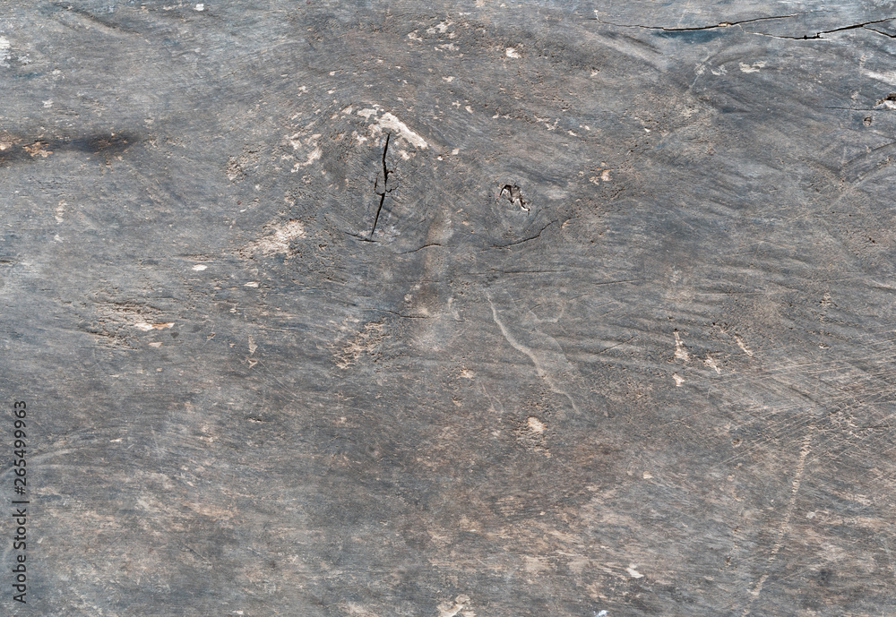 Poster Distressed wood block texture with cracks splits and chips ...