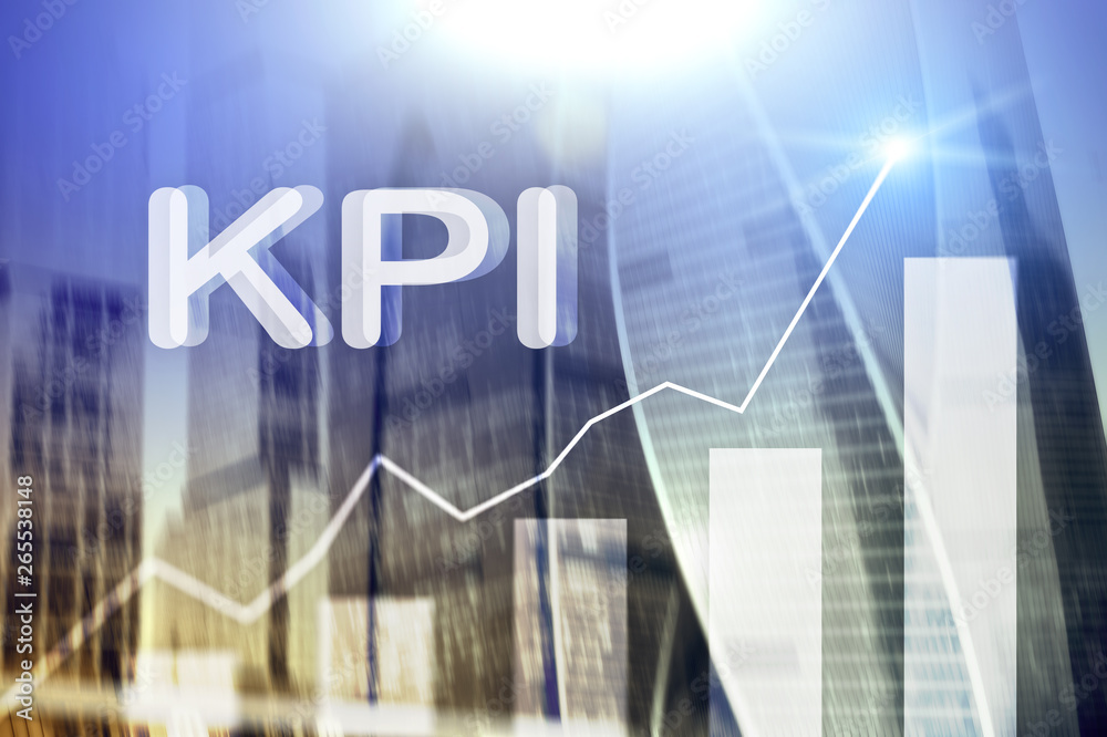 KPI - Key Performance Indicator. Business and technology concept ...