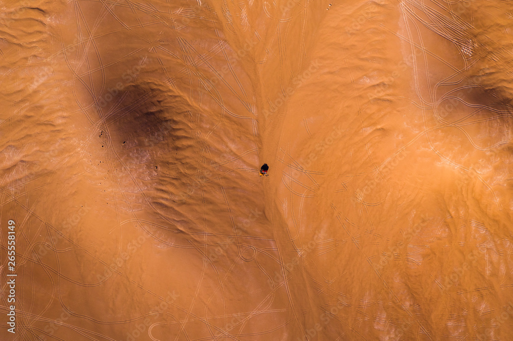 Exploring Atacama Desert vast dry extensions in the driest area of this ...