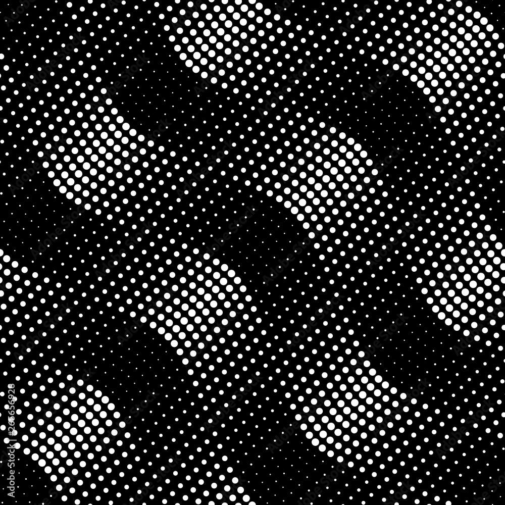 Vector seamless texture. Modern geometric background. Wavy lines of ...