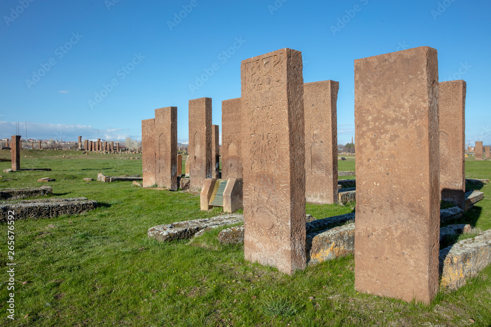 The Tombstones of Ahlat are famous for their dimension and design.The ...