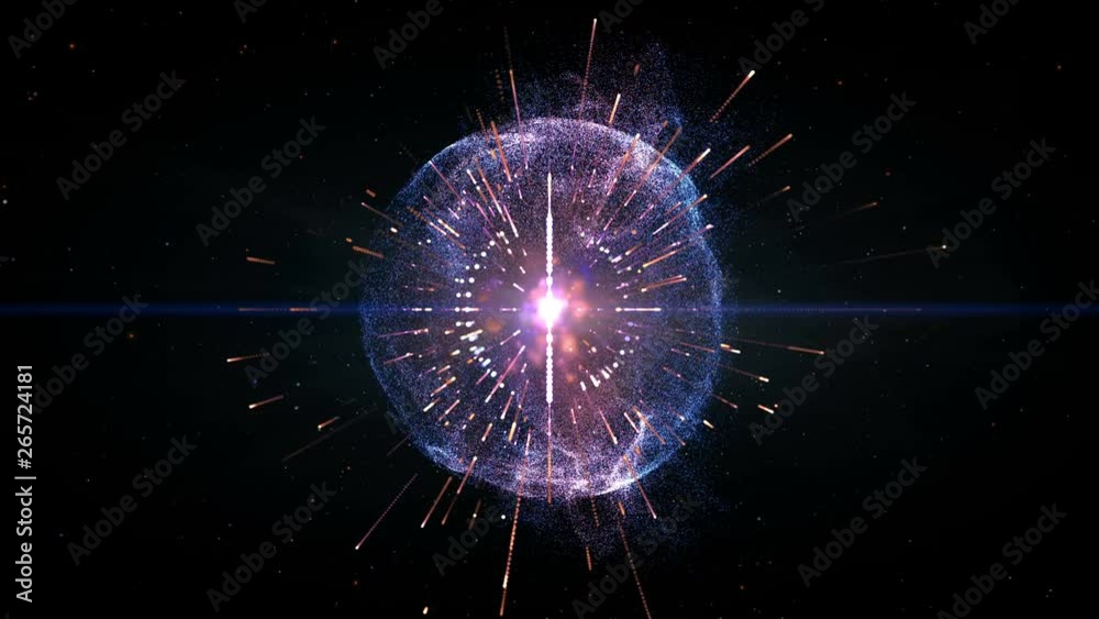 3-dimensional illustration of the future display, the motion of the ...