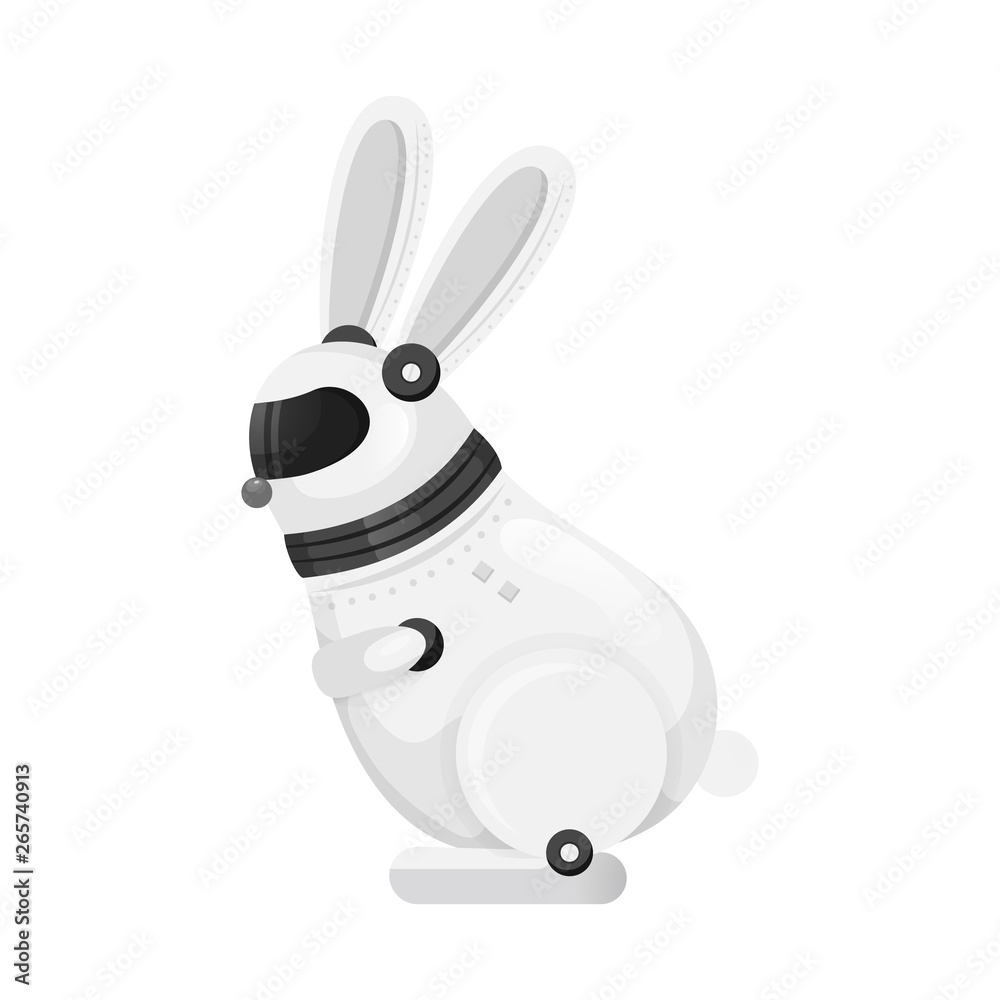 Vector illustration of rabbit and animal icon. Collection of rabbit and ...