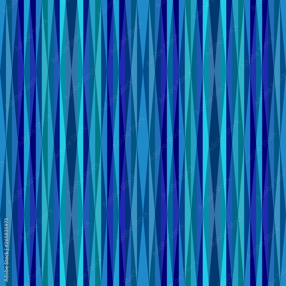 seamless illustration with teal blue, light sea green and teal colors ...