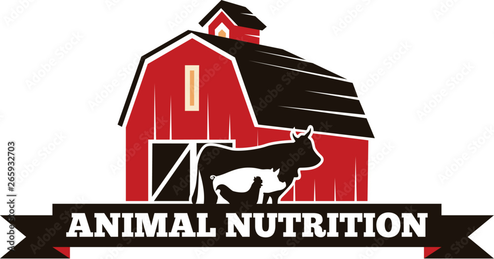 Animal Nutrition Logo Stock Vector | Adobe Stock