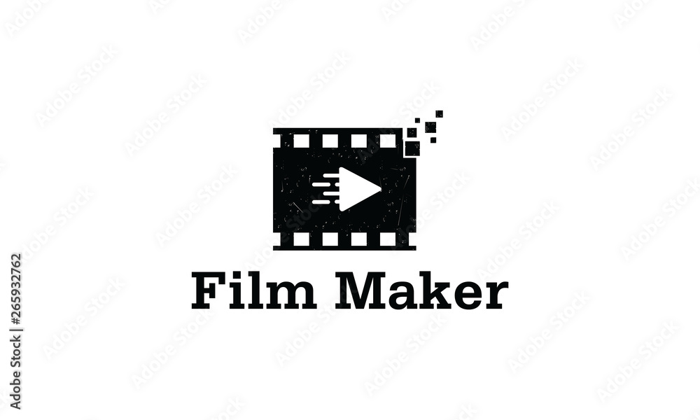 Film Maker Logo Stock Vector Adobe Stock film-maker-logo-stock-vector-adobe-stock