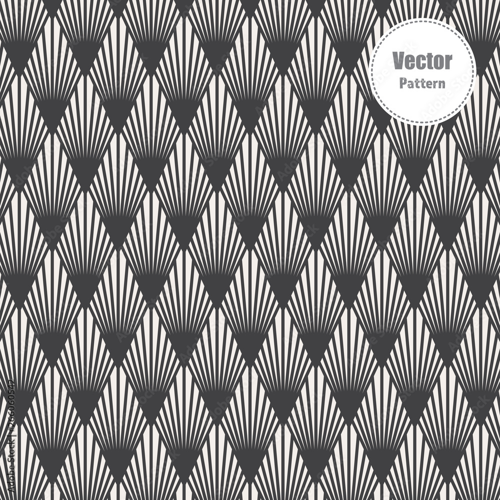 Modern Japanese motif. Interlocking triangles tessellation background ...