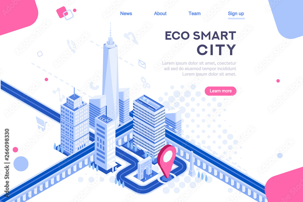 Web city smart eco system for engineers. Build flat complex, tech ...