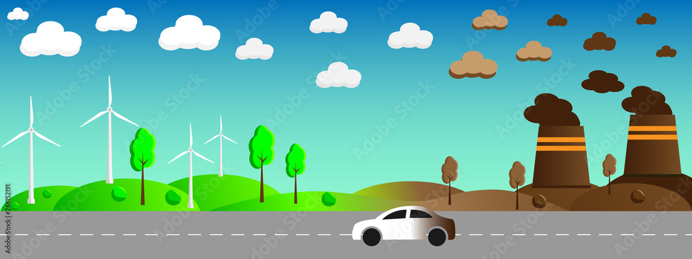 Clean Earth Vs Dirty Earth