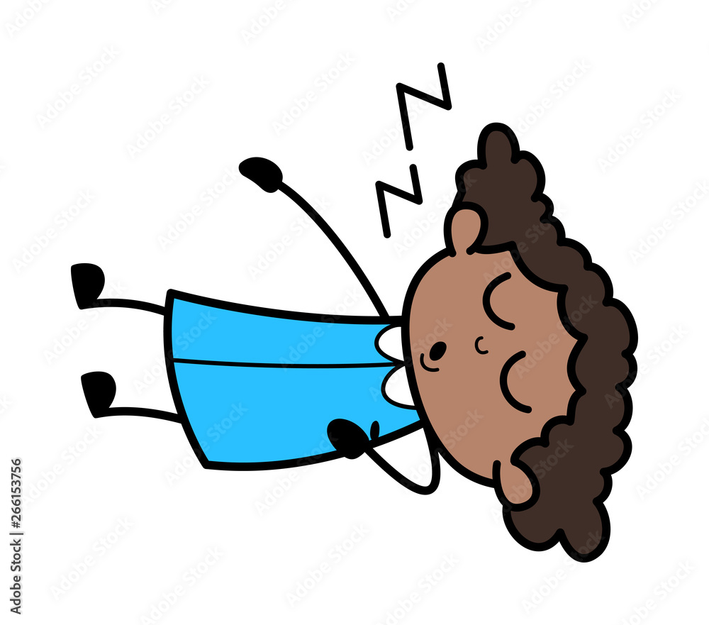 Girl Sleeping Cartoon