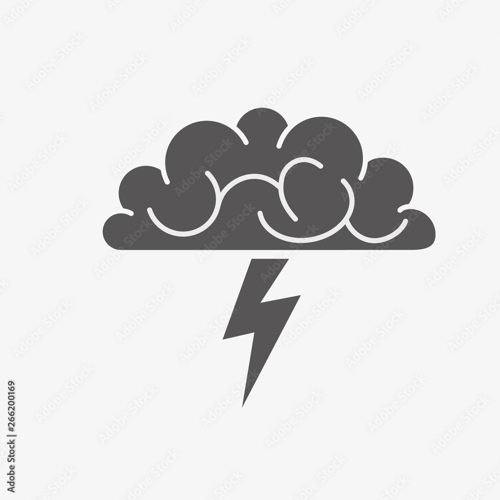 brainstorm icon isolated on white background from business strategy ...