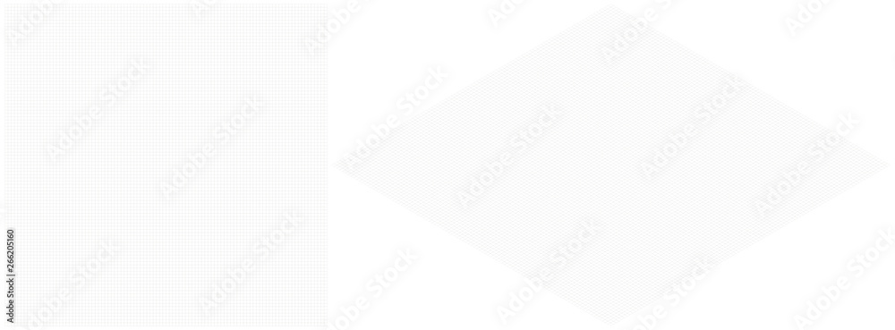 Vector illustration of isometric grid background. Simple rhombus graph ...