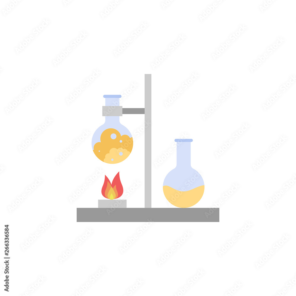 Chemistry, science color icon. Element of chemistry color icon. Premium ...