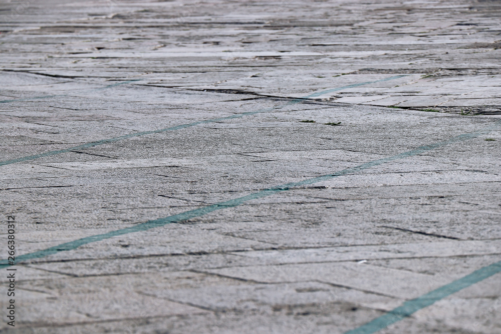 ground floor perspective old vintage stones walk surface wallpaper ...