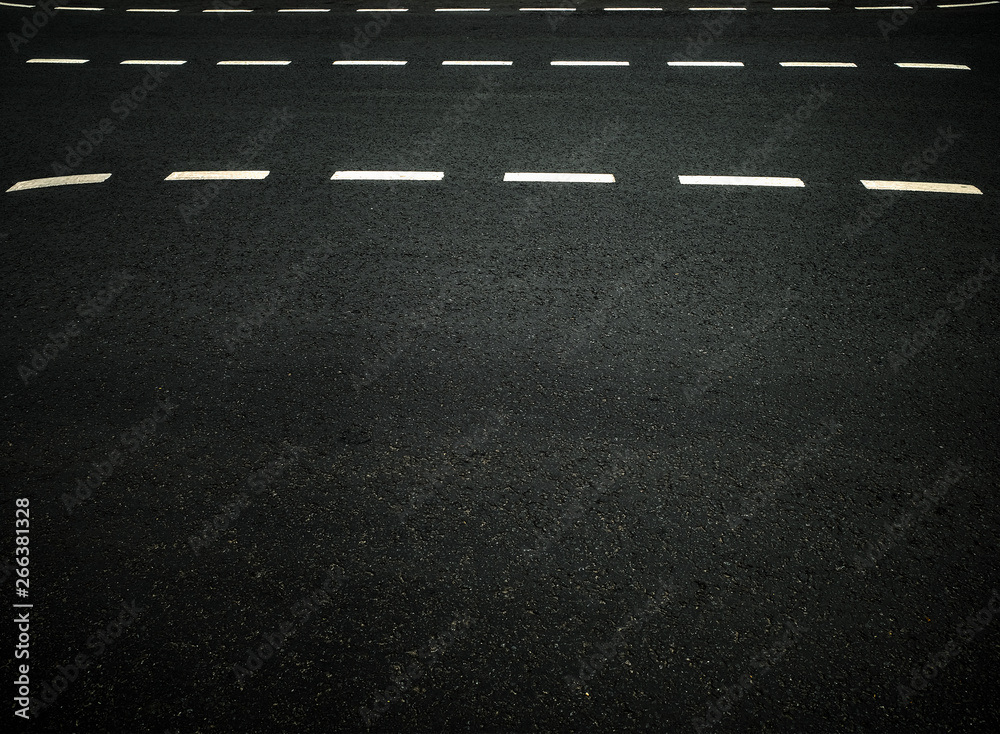 Empty road with traffic marking line transport background hd Stock ...