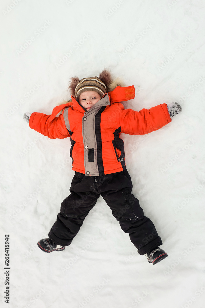 Making A Snow Angel