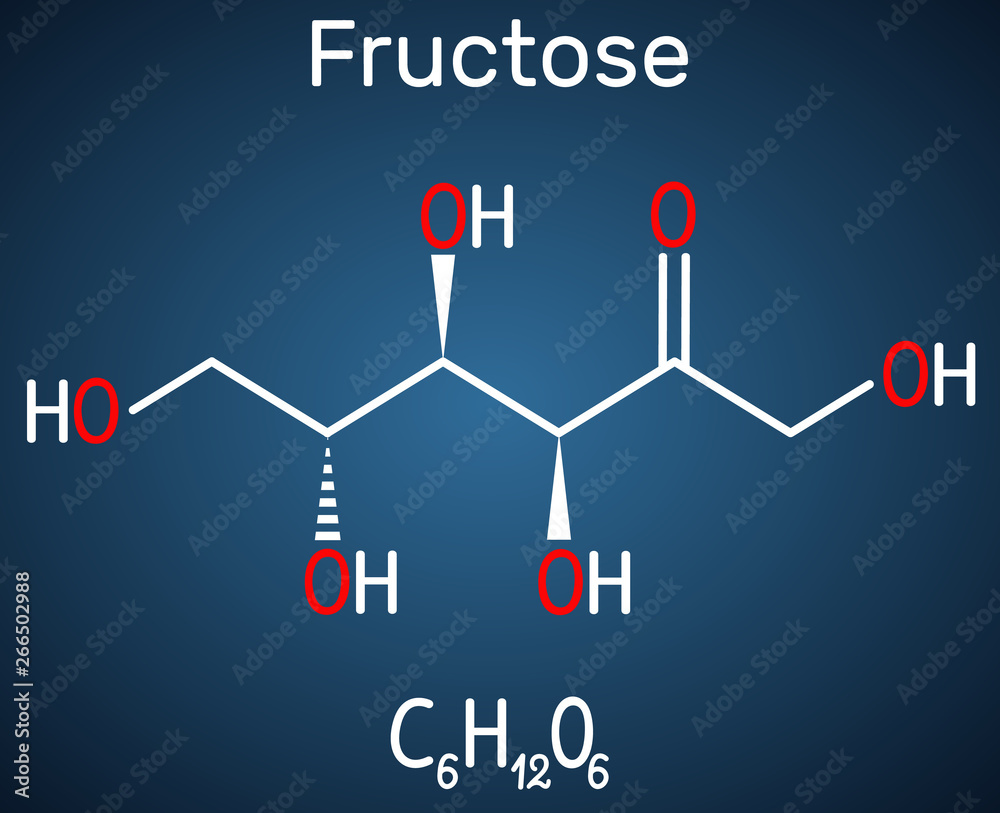 Fructose Structure Linear