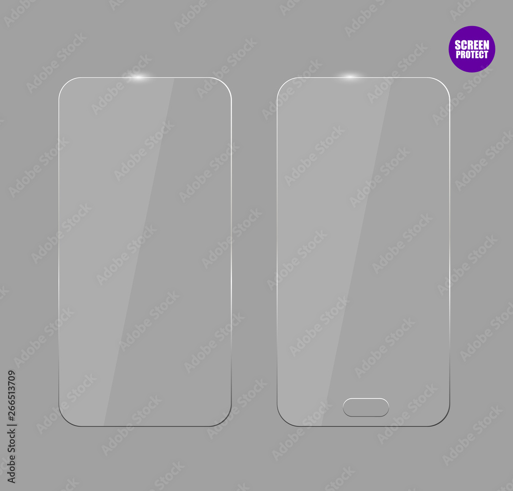 Vector screen protector Stock Vector | Adobe Stock