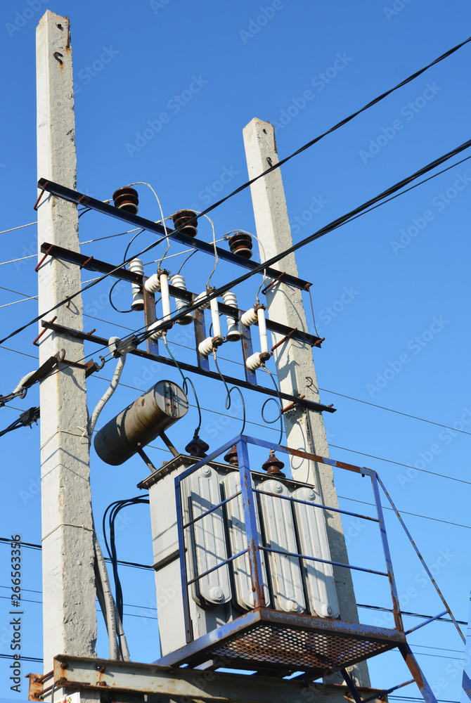 3 Pole-mounted distribution transformer. A transformer is a static ...