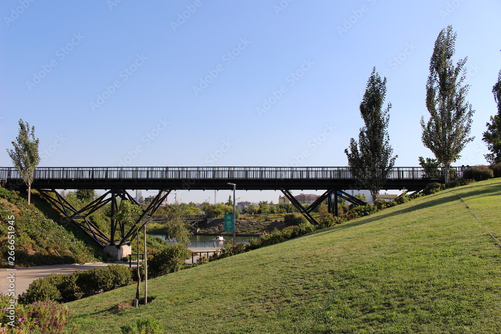 Parque de la Familia, Quinta Normal, Santiago, Chile Stock Photo ...