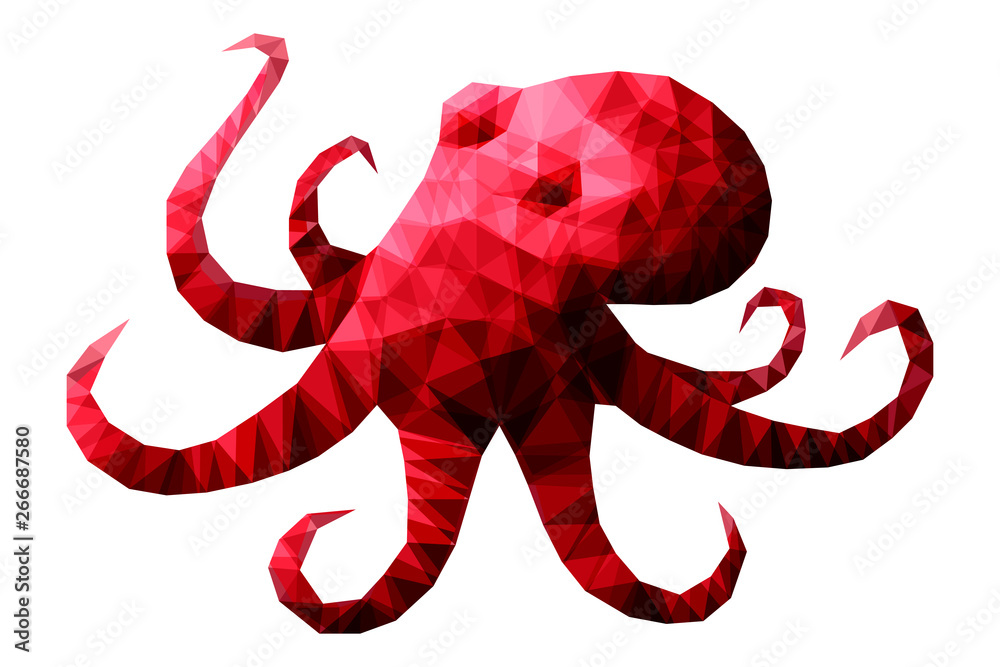 Low Poly Octopus
