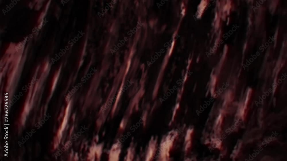 Evil mummies with evil eyes coming inside abandoned temple. Animation ...