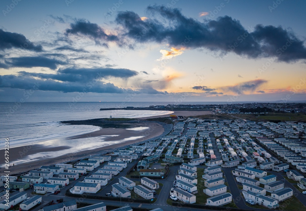 Trecco Bay Holiday Park Porthcawl Wales Great Britain Stock Photo ...