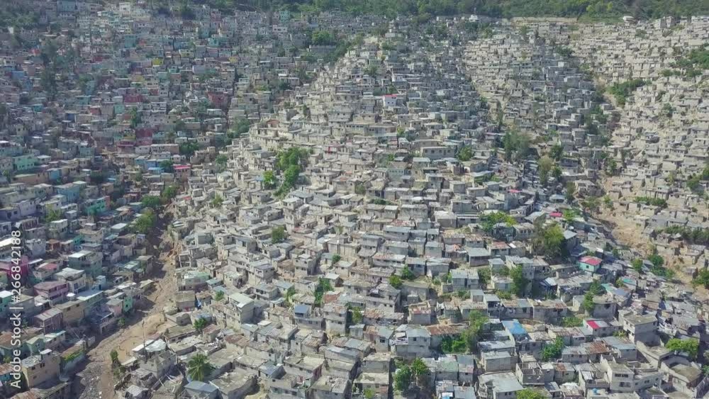Amazing aerial reveals the endless slums, favelas and shanty towns in ...